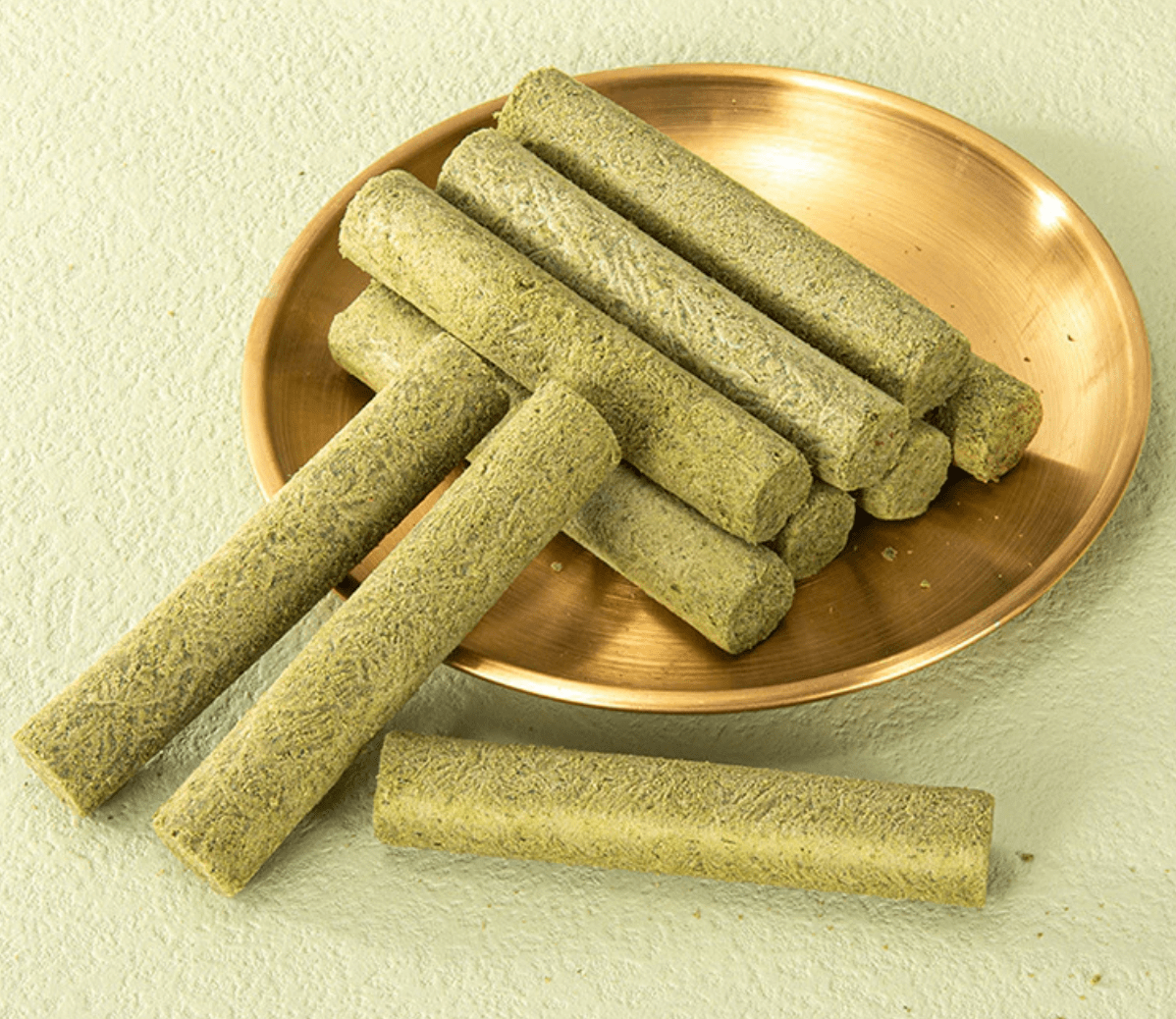 Cat Grass Teething Sticks (5 Pack) - Hairball & Digestion Relief ...