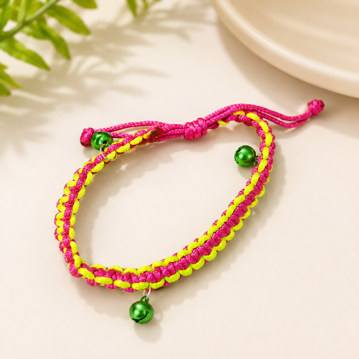 Braided Bell Cat Collar – PetsPark.pk