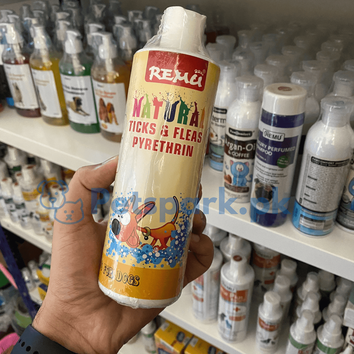 Buy Remu - Natural Tick Flea Shampoo - Pyrethrin in Pakistan in best ...