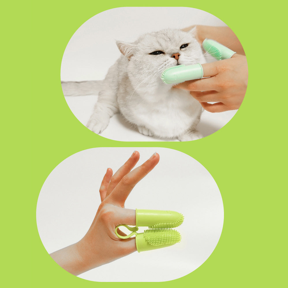 Soft Silicone Cat/Dog Toothbrush – PetsPark.pk
